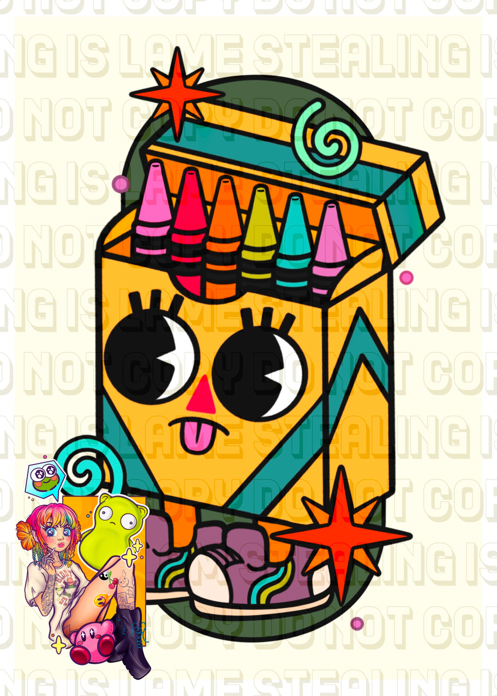 Confused Color Art Print – Becca Lynn